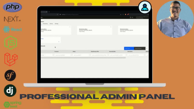 Professional Full Stack Admin Panel Website | Upwork