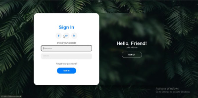 Login Form Using HTML, CSS, Javascript | Upwork
