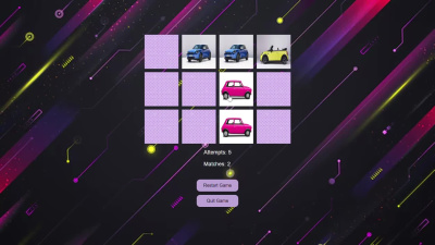 Memory Card Matching Game | Upwork