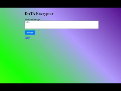 A data encrypter and decrypter made in HTML,CSS and js | Upwork