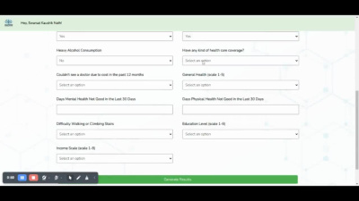 An AI tool with integrated front-end and back-end capabilities. | Upwork