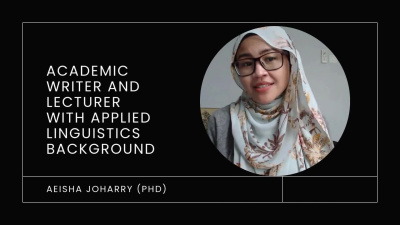 Book a Writing & Translation Consultation with Siti Aeisha J. | Upwork