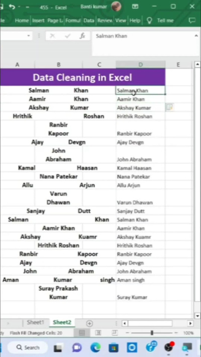 Excel data clean, format, merge, split, pdf to excel | Upwork