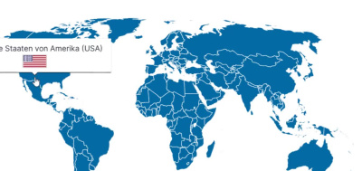 Clickable interactive usa svg map clickable vector map world map | Upwork