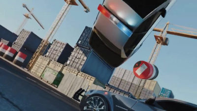 3D car chase animation, environment character design VFX CGI visual ...