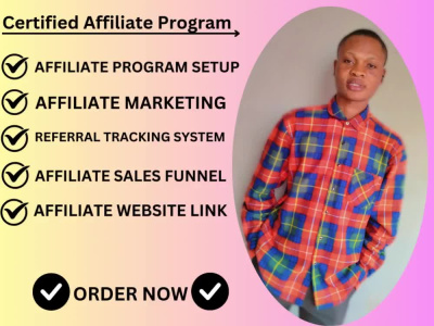 A get goaffpro affiliate, affiliate wp program, referral tracking system | Upwork