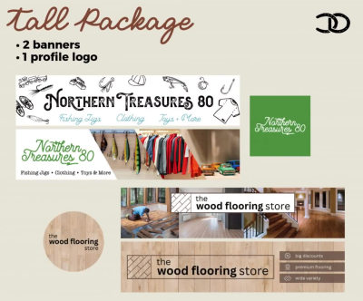 EBay / Etsy / Amazon store web banner billboard and profile image | Upwork