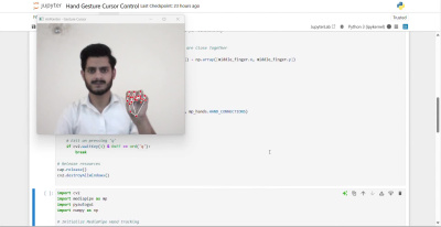 👉 "AI-Powered Hand Gesture Cursor Control | No Mouse Needed!" | Upwork