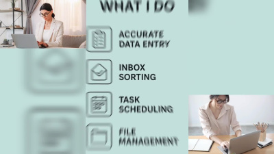 “Professional data entry service – fast, accurate, affordable” | Upwork