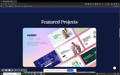 A modern WordPress portfolio website with Elementor | Upwork