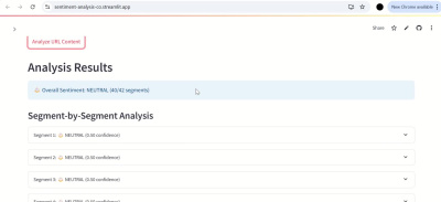 Advanced Sentiment Analysis Tool | Upwork