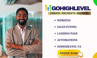 A recreated gohighlevel landing page, replicated gohighlevel websites ...