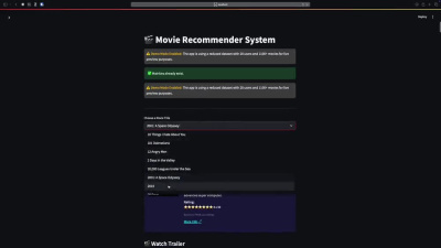 A personalized recommender system with API and MongoDB integration | Upwork