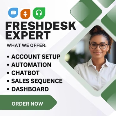 Set Up Freshdesk, Freshsales CRM & Freshworks Automation System | Upwork