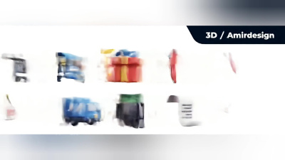 Design a premium 3D icon pack for your brand | Upwork