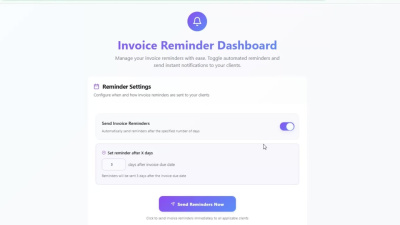 Automated Invoice Reminder System | Upwork