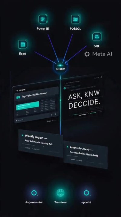 AI Assistan, Query Your Business Data in Plain Language in message app ...