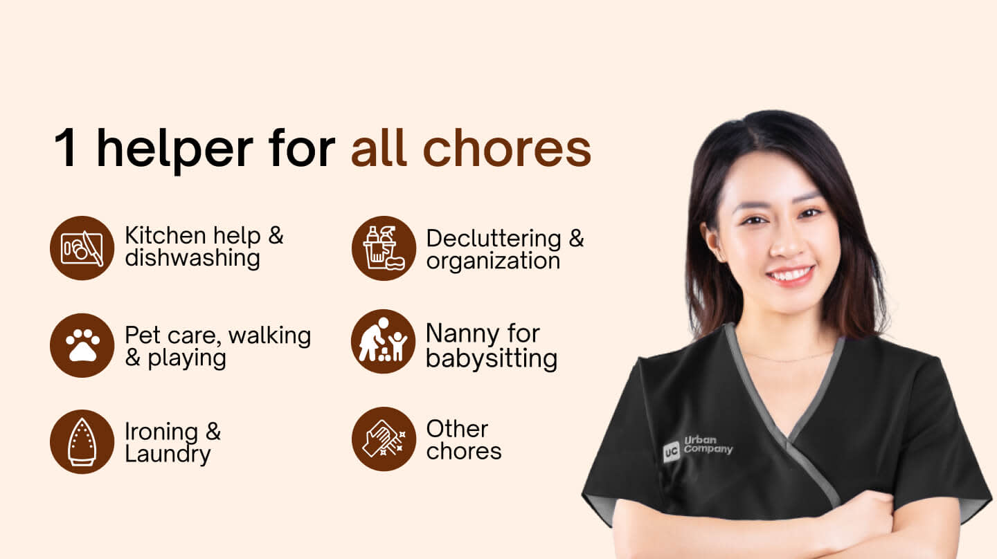 Top All-in-one House Help services in Dubai at your home