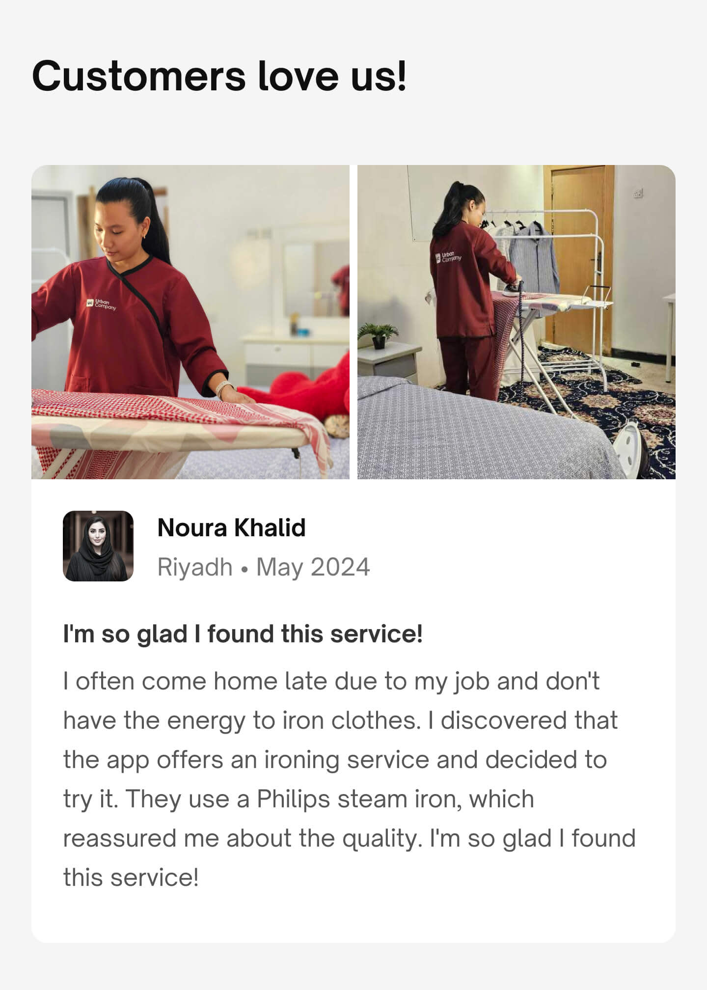 Top Ironing services in Riyadh, Saudi Arabia at your home