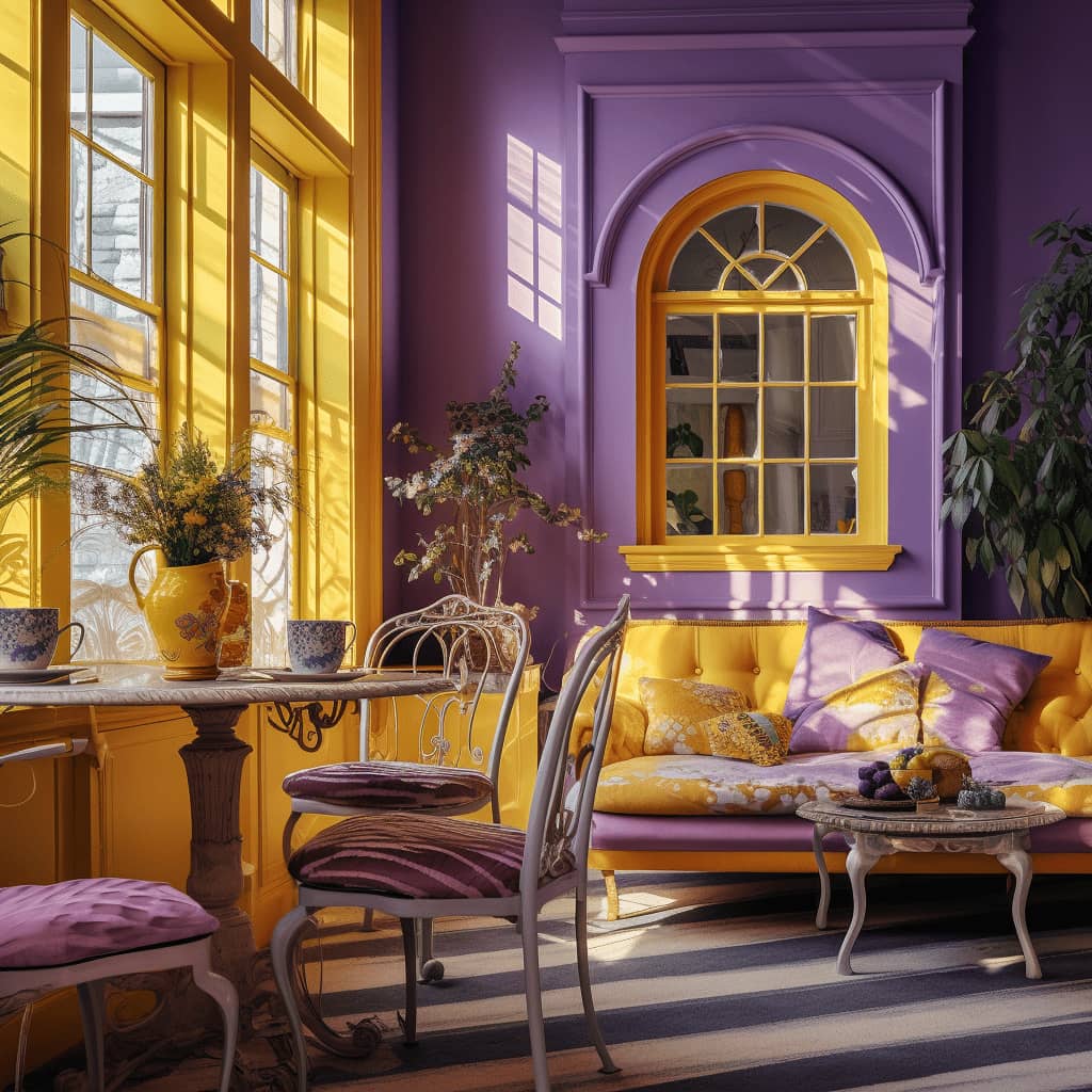12 Color Combinations That Elevate Your Purple Wall