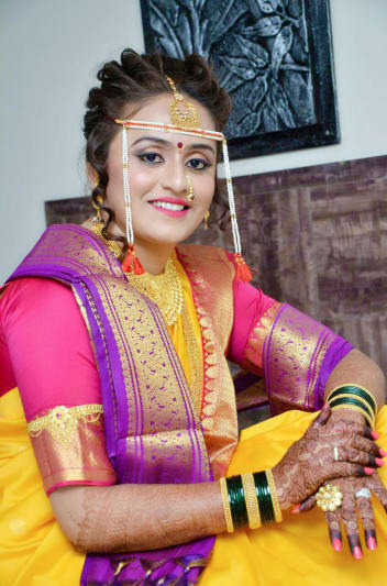 Marathi Bridal Makeup Tutorial | Saubhaya Makeup