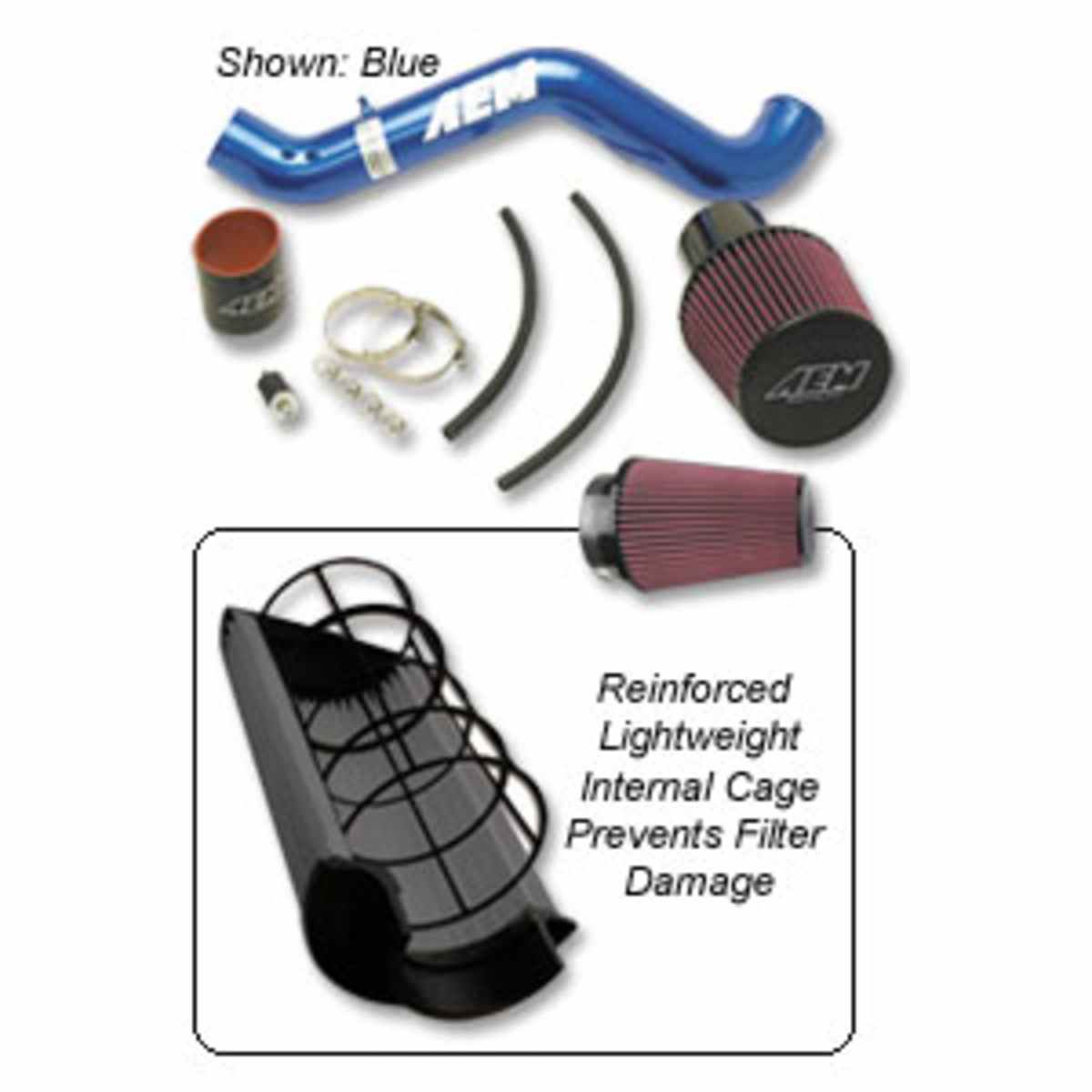 1994 Nissan 240SX Short ram induction Series Cold Air Intake 22-440R by ...