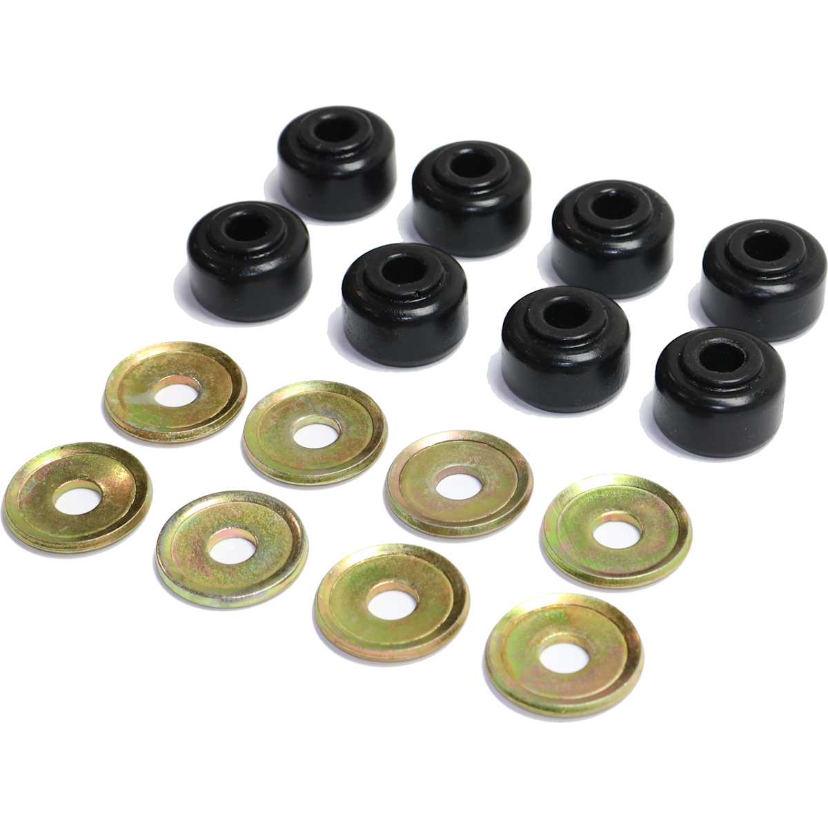 Energy Suspension® 9.8105G Sway Bar Link Bushing - Black, Polyurethane ...
