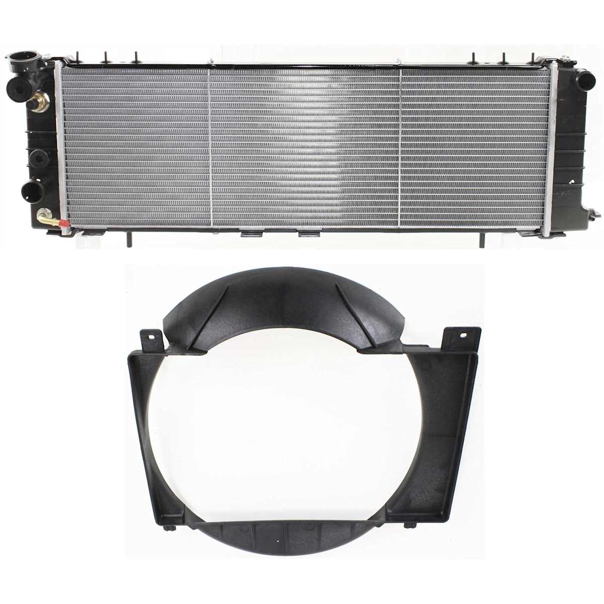 Replacement Radiator Kit, 2.5L/4.0L Engines, Automatic or Manual ...
