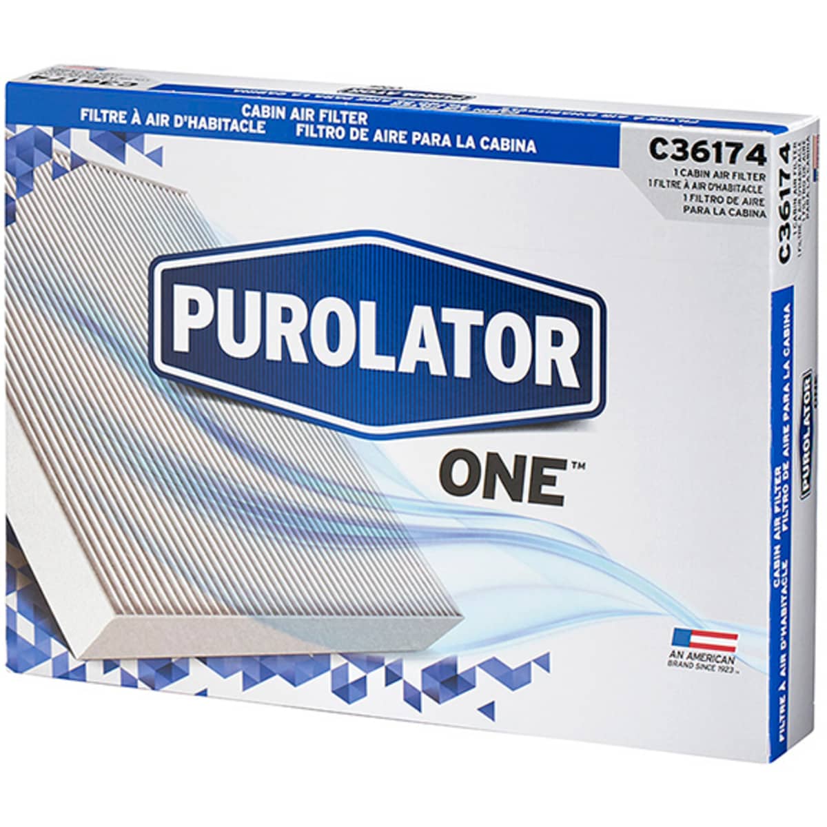 2018 Ford Focus Cabin Air Filter C36174 by Purolator®