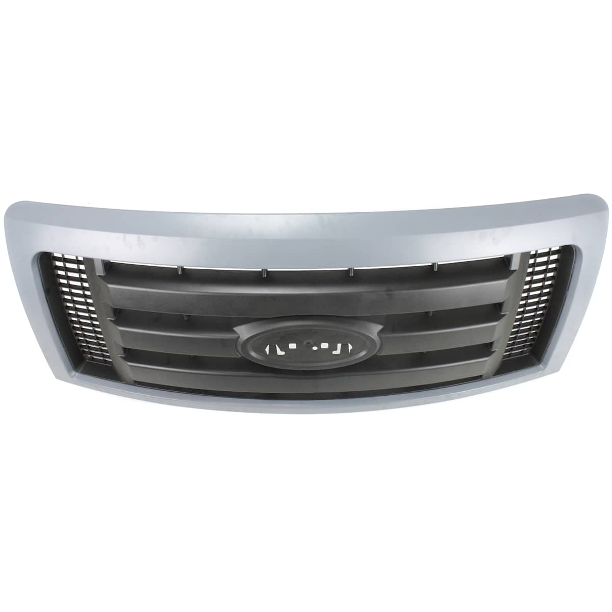 2013 Ford F-150 Grille Assembly - Gray Shell with Textured Black Insert ...