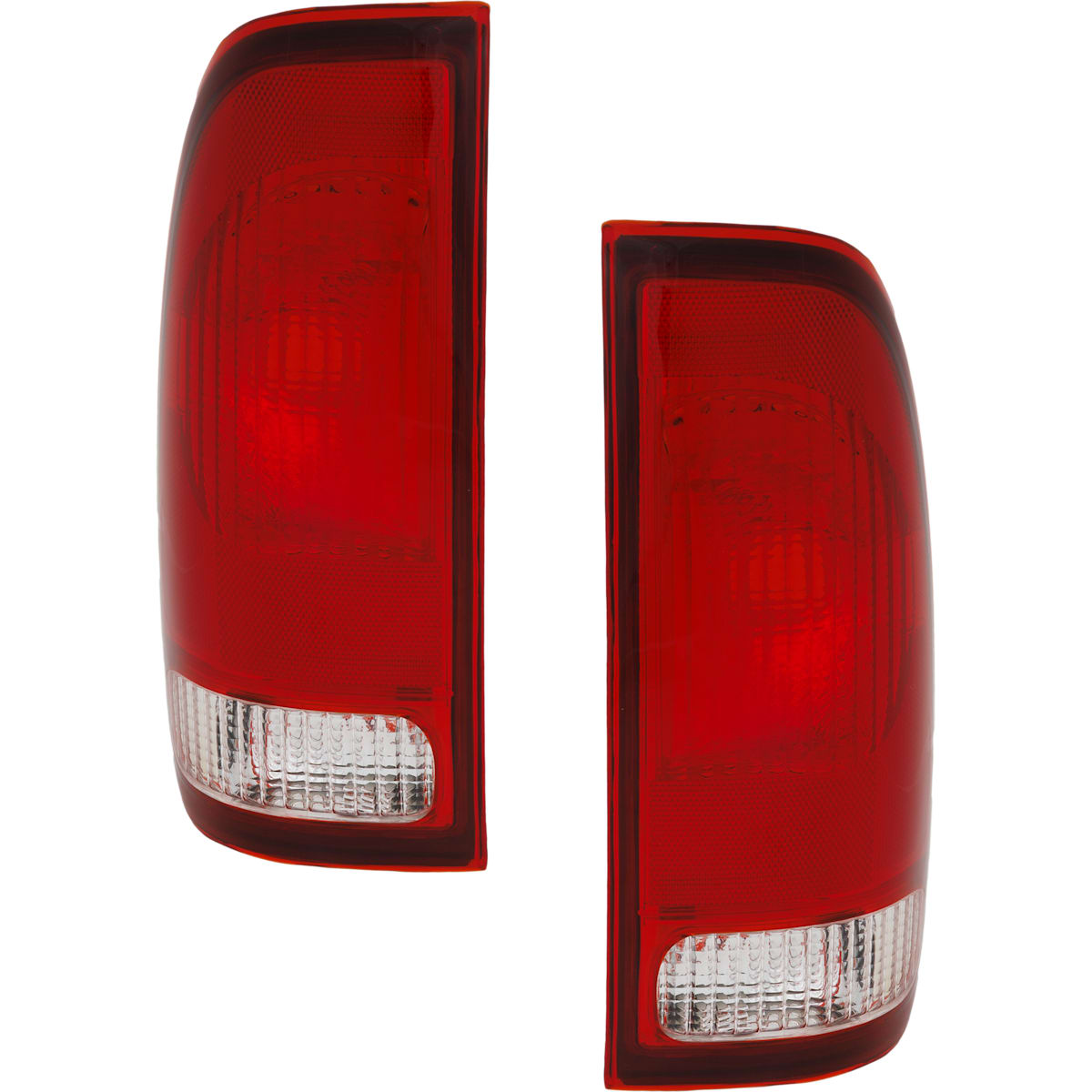 Replacement 2000 Ford F-150 XLT - Driver and Passenger Side Tail Light ...