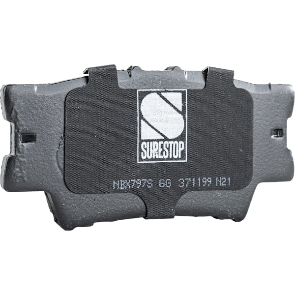 SureStop® Front and Rear Brake Disc and Pad Kit, Plain Surface, 5 Lugs ...