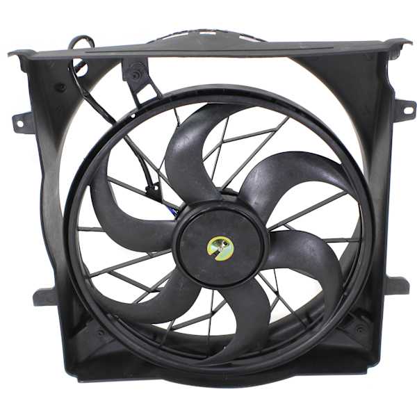 Replacement Radiator Fan - Fan Blade, Motor and Shroud REPJ160902