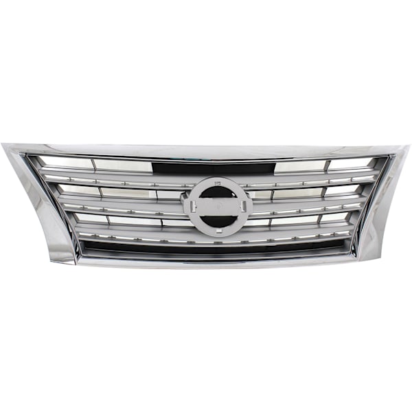 Replacement® 2014 Nissan Sentra SV - Grille Assembly - Chrome Shell ...