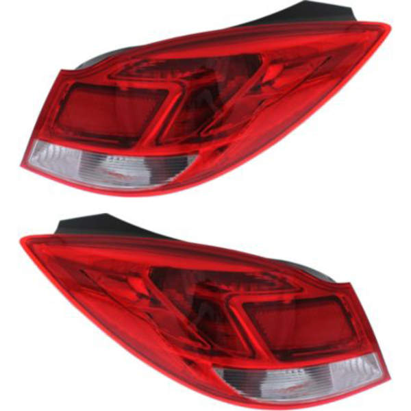 Replacement 2013 Buick Regal - Driver and Passenger Side, Outer Tail ...