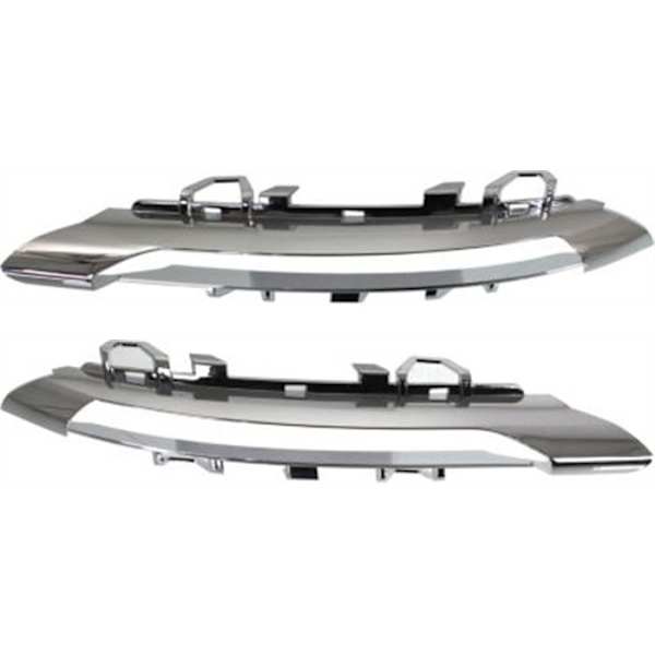 Replacement Daytime Running Light, Driver and Passenger Side, Chrome ...