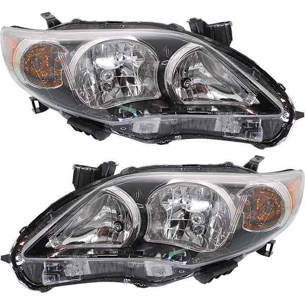Replacement® 2012 Toyota Corolla - Headlights - Driver and Passenger ...