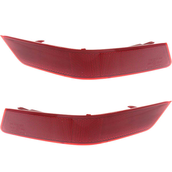 Replacement® Rear, Driver and Passenger Side Bumper Reflector SET ...