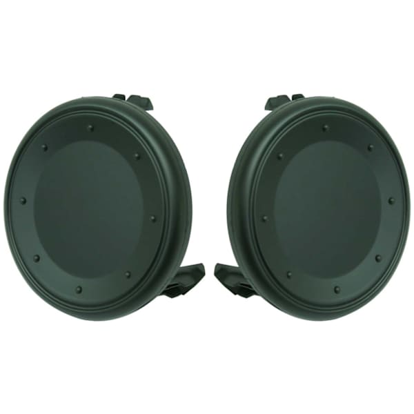 Replacement Fog Light Cover - Front, Driver and Passenger Side, Black ...