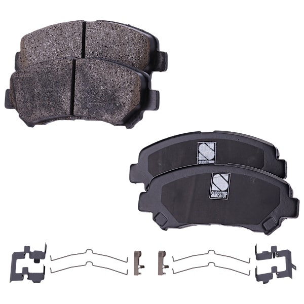 2013 Nissan Rogue Front Brake Pad Set SSCP1374 by SureStop®