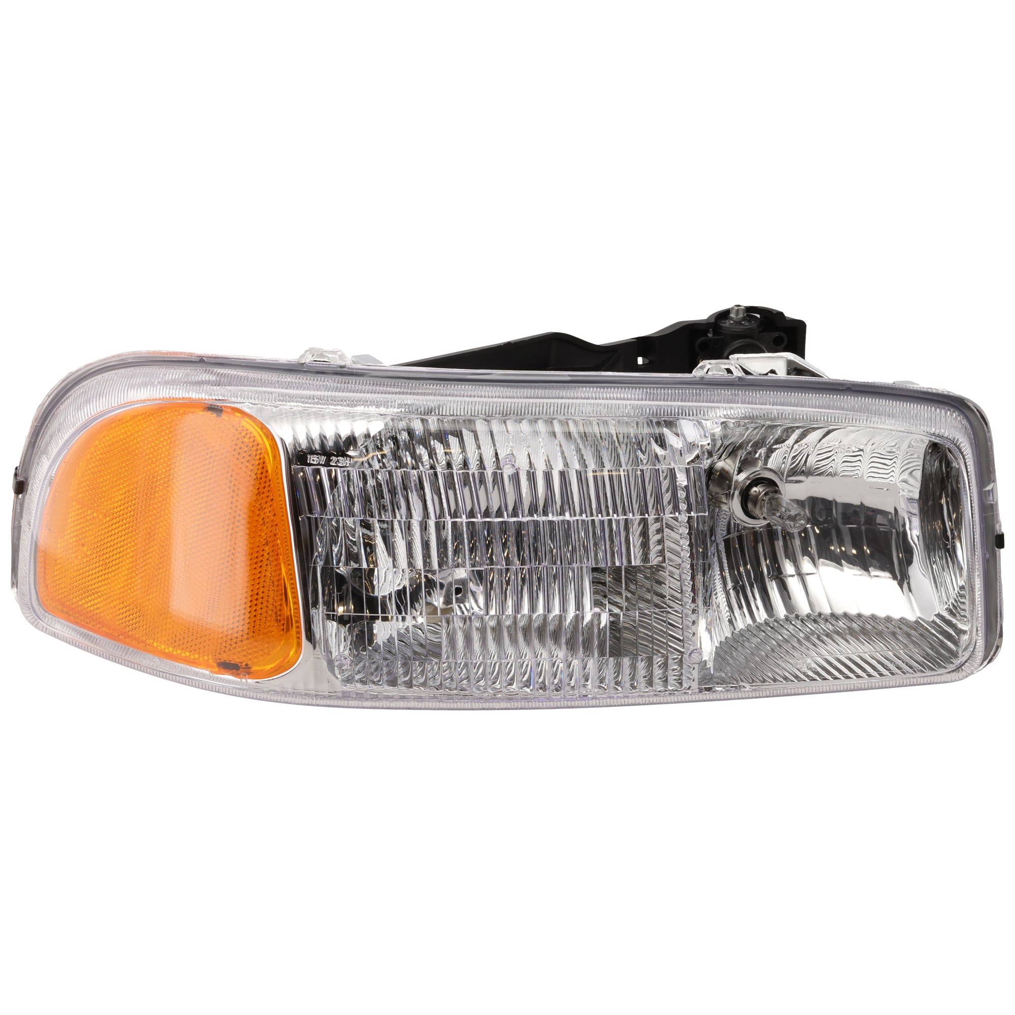 For 1999-2006 Sierra 1500 Front Right Headlight Amber & Clear Plastic C ...