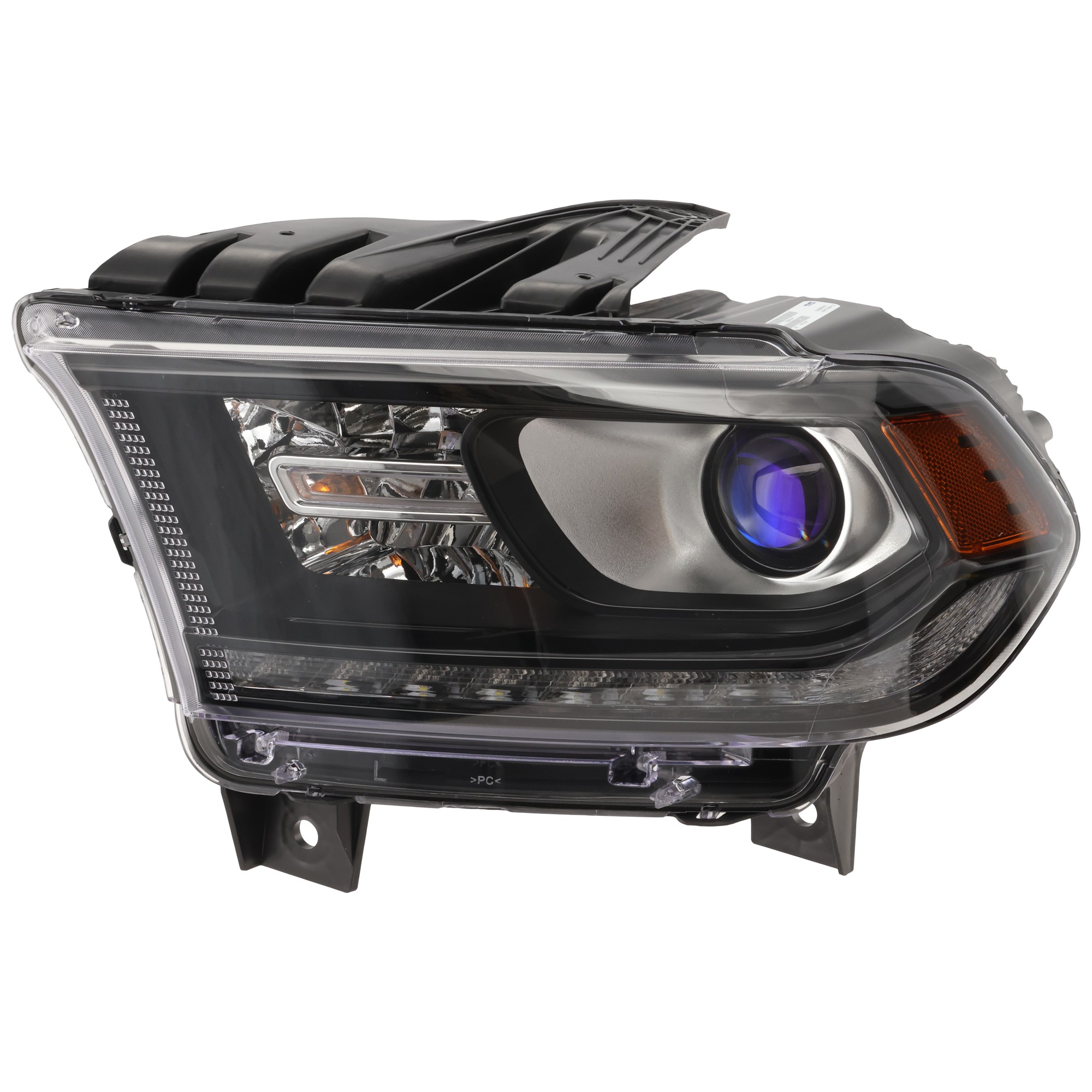 For 16-20 Durango Front Headlight w/LED Daytime Running Light w/Bulb ...