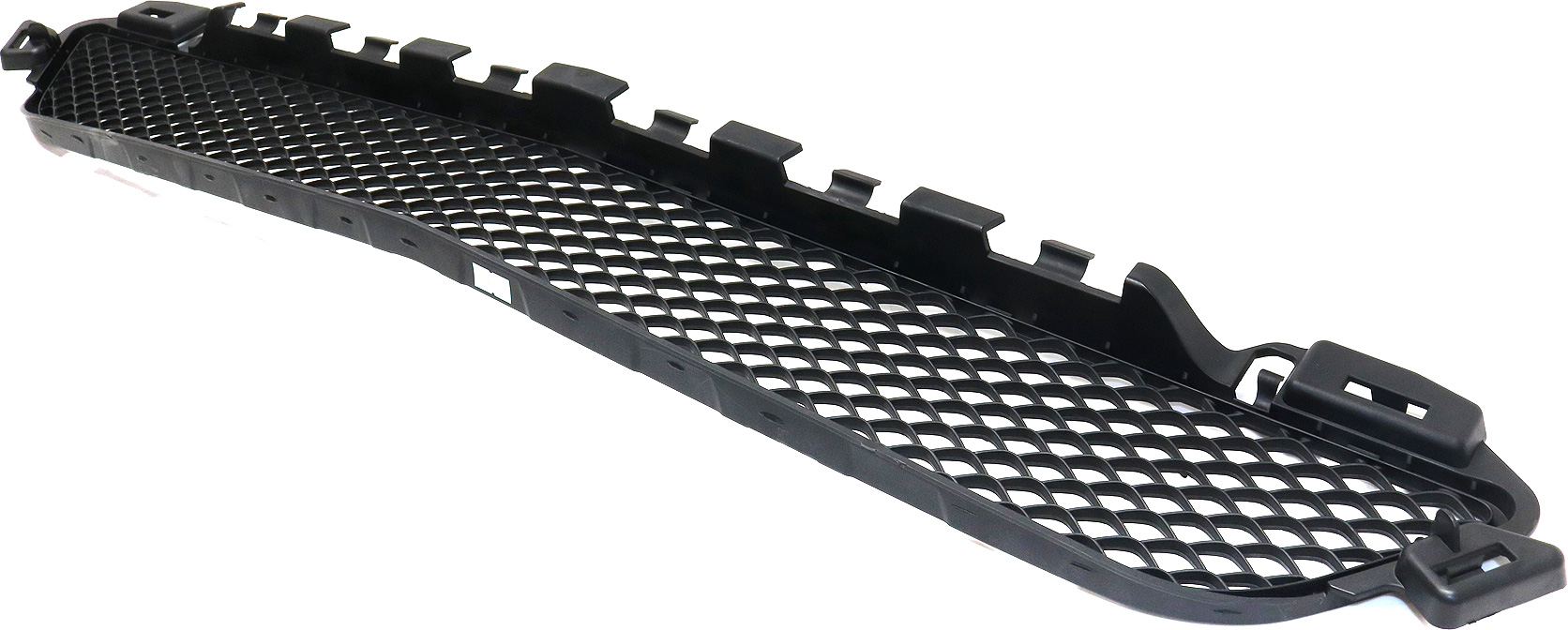 Bumper Grille For C300 15-18 FRONT , Center, Textured Black, w/o AMG ...