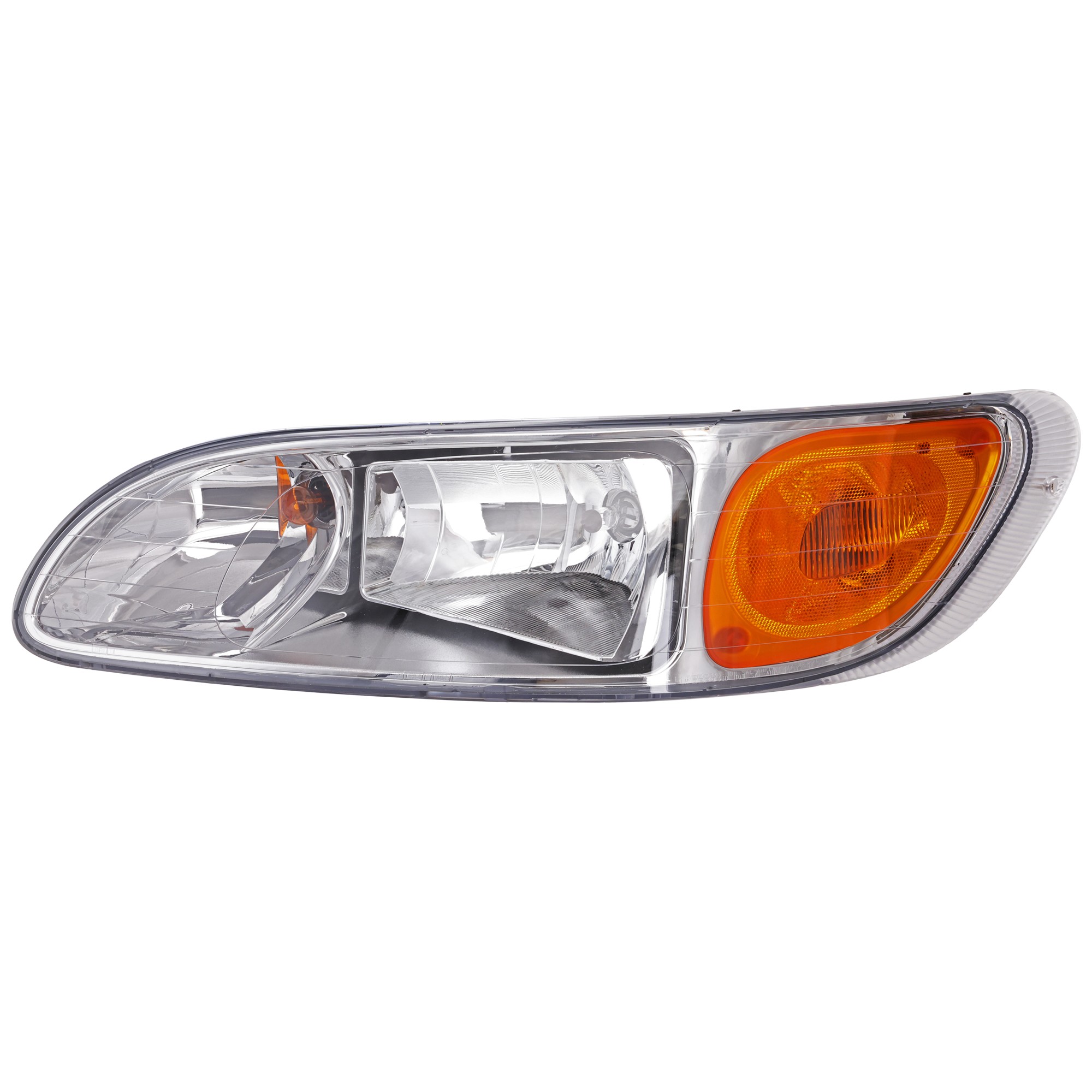 For 00-15 Peterbilt 300-Series Front Halogen Headlight Headlamp w/Bulb ...