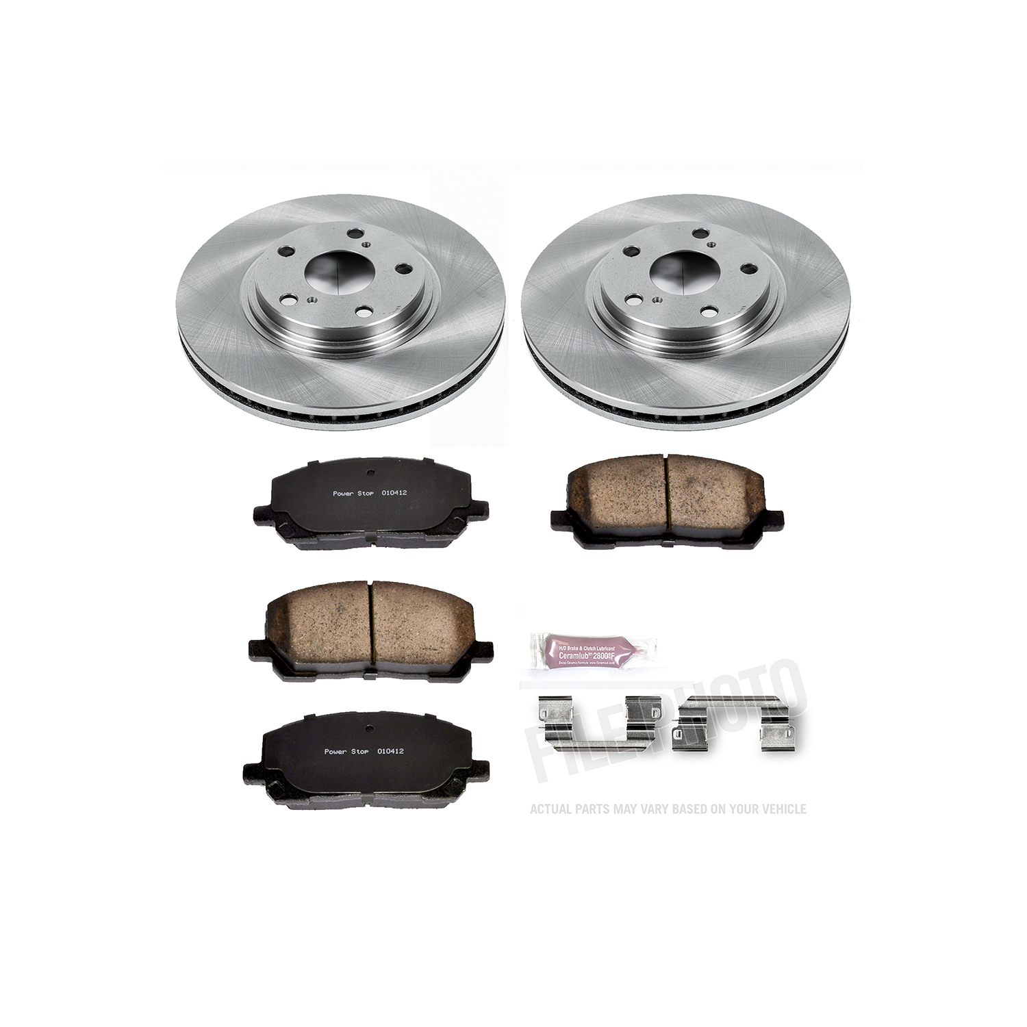 New Brake Disc and Pad Kit for 2001-2007 Toyota Highlander Front | eBay
