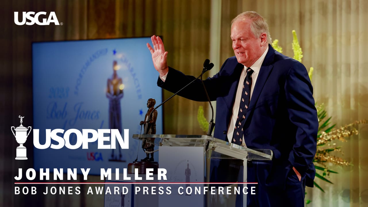Johnny Miller: 2023 Bob Jones Award Press Conference