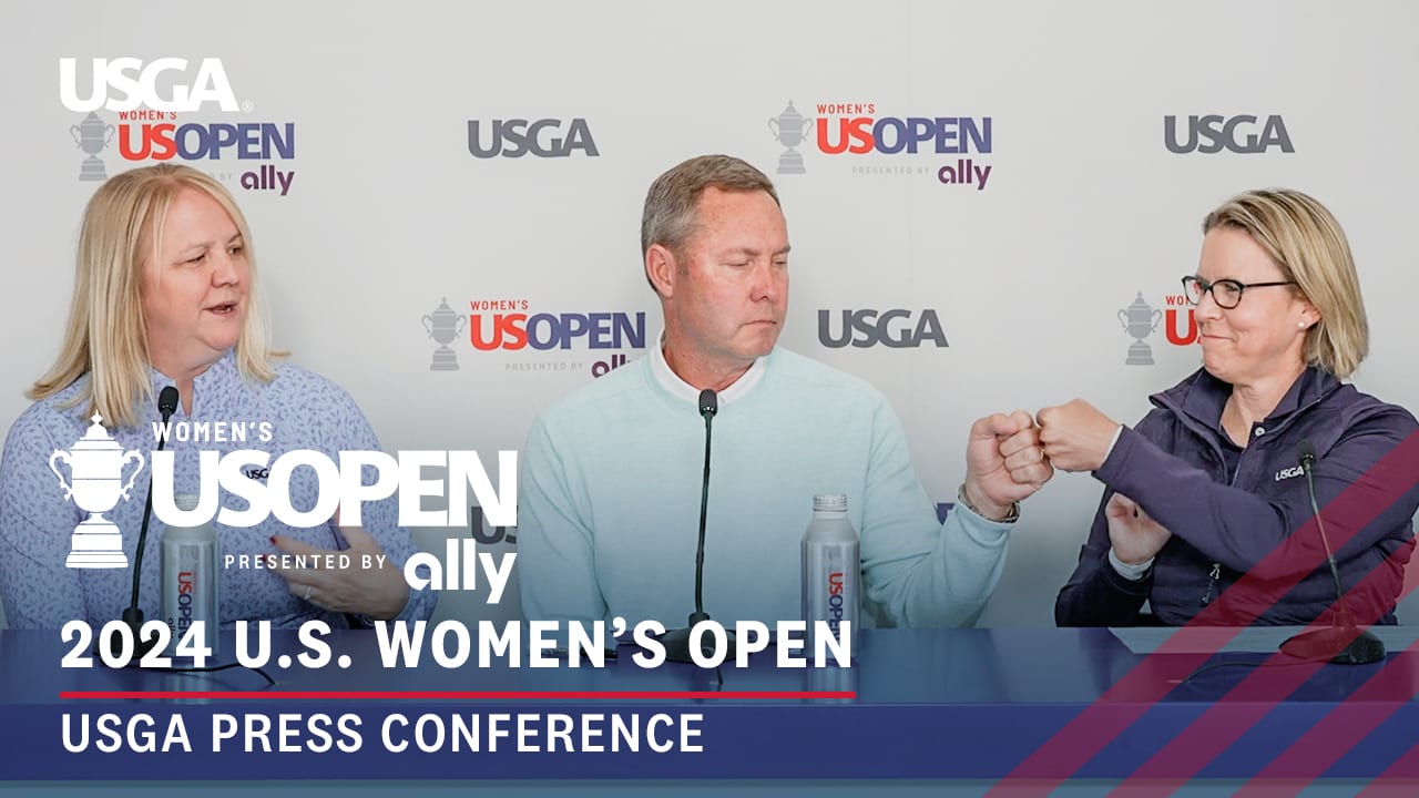 USGA Press Conference: 2024 U.S. Women's Open Presented by Ally at ...