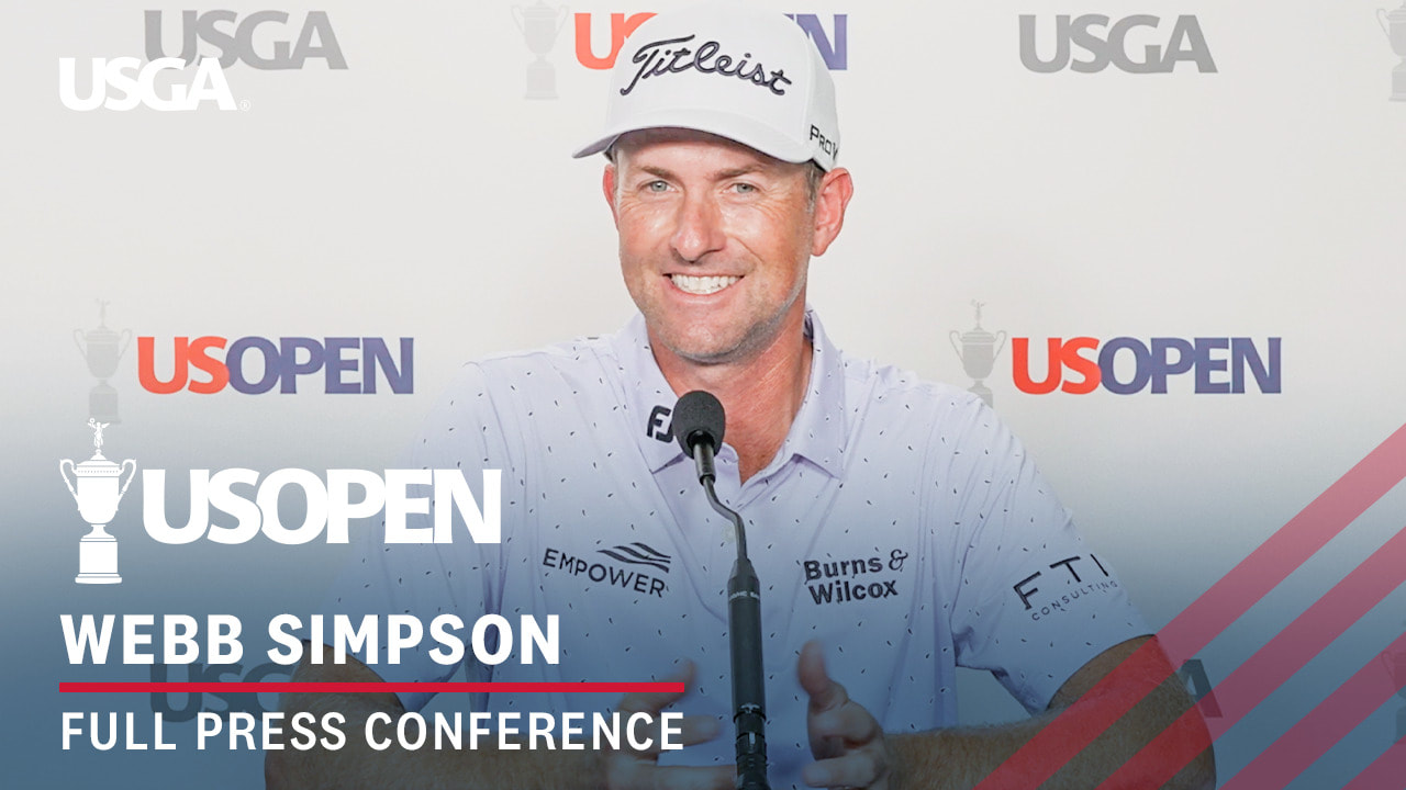 Webb Simpson: 2024 U.S. Open Press Conference
