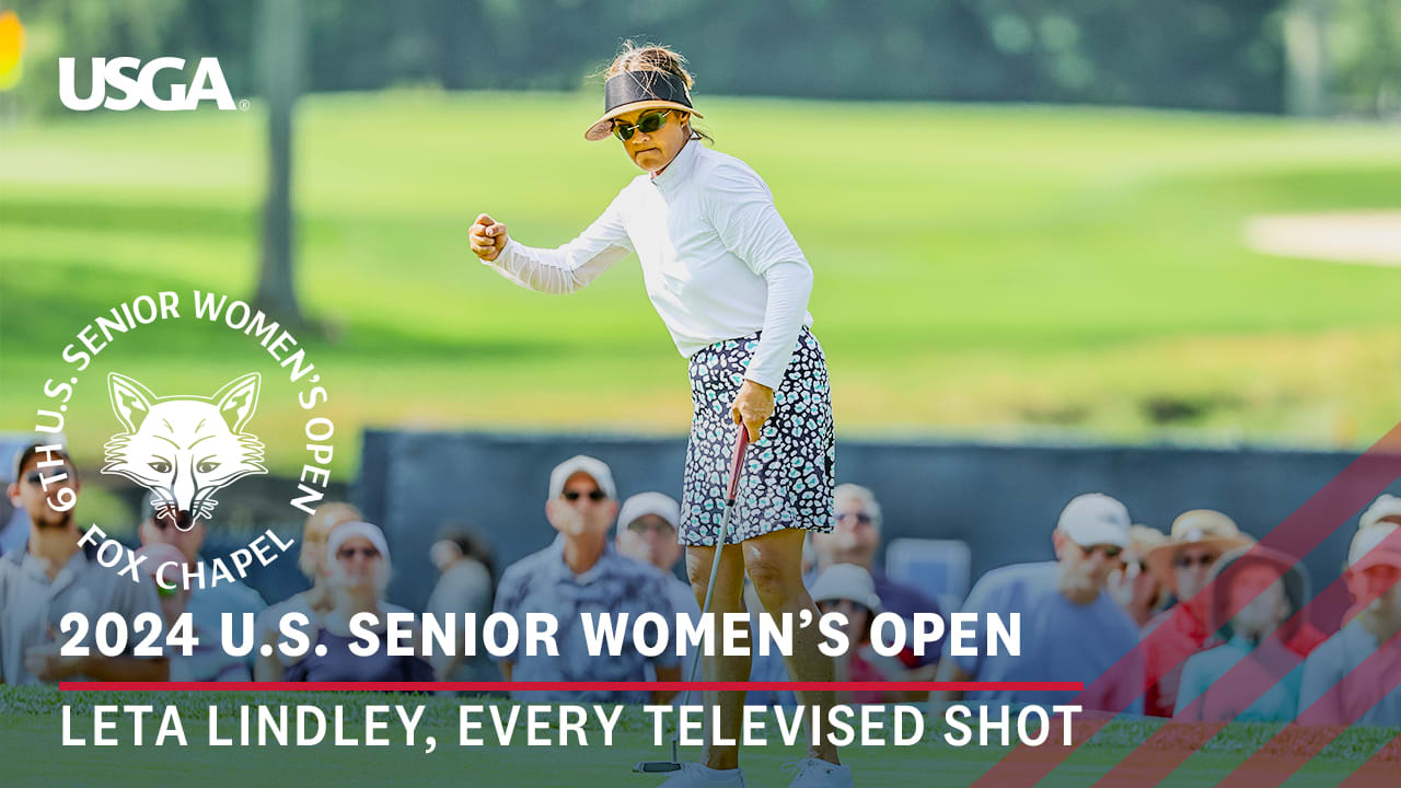 2024 U.S. Senior Women's Open Highlights: Leta Lindley | Every ...