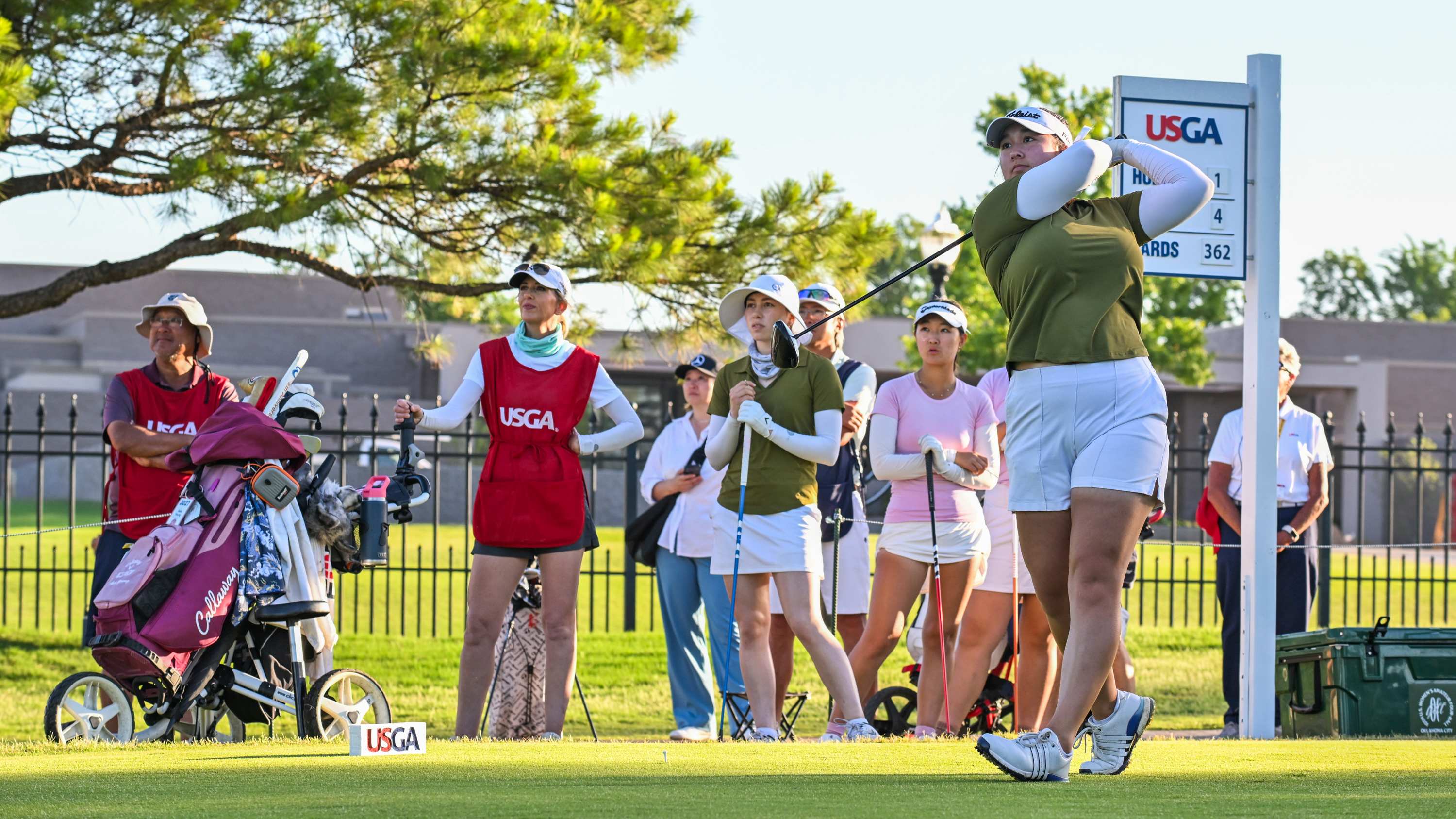 10th U.S. Women's Amateur Four-Ball: Wednesday Scenes From Semifinals ...